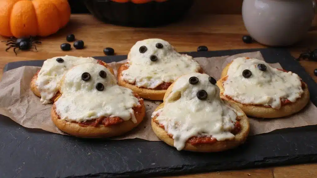 Ghost Pizza Bagels Recipe